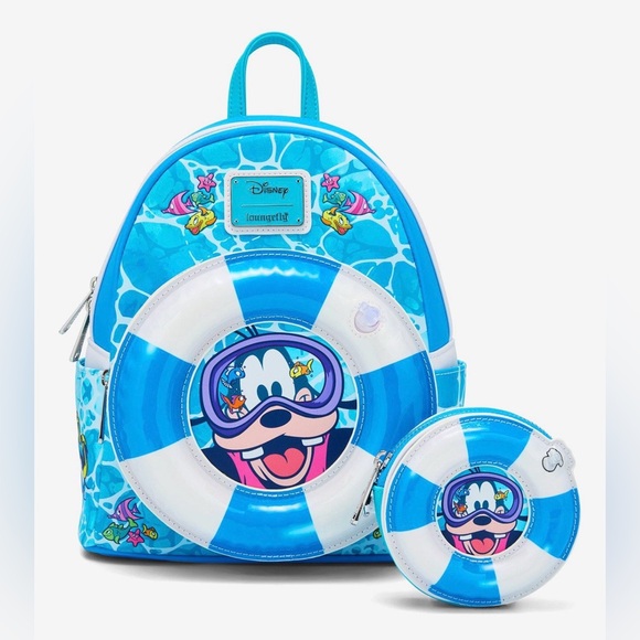 Loungefly | Bags | Nwt Loungefly Disneys Goofy Scuba Figural Float Mini ...